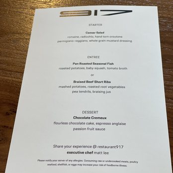 RESTAURANT 917 - New American Restaurant - 19800 South Main St, Carson ...