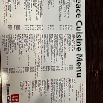 PEACE CUISINE - Updated December 2024 - 465 Photos & 645 Reviews - 829 ...