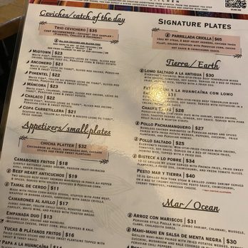 CHICHA PERUVIAN KITCHEN - Updated November 2024 - 799 Photos & 355 ...