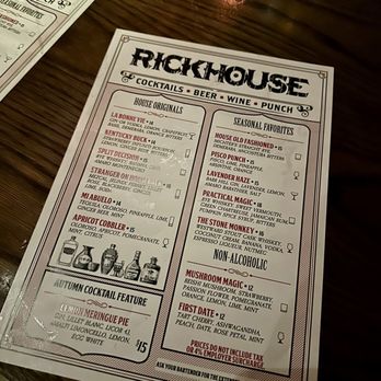 RICKHOUSE - Updated October 2025 - 721 Photos & 1637 Reviews - 246 ...