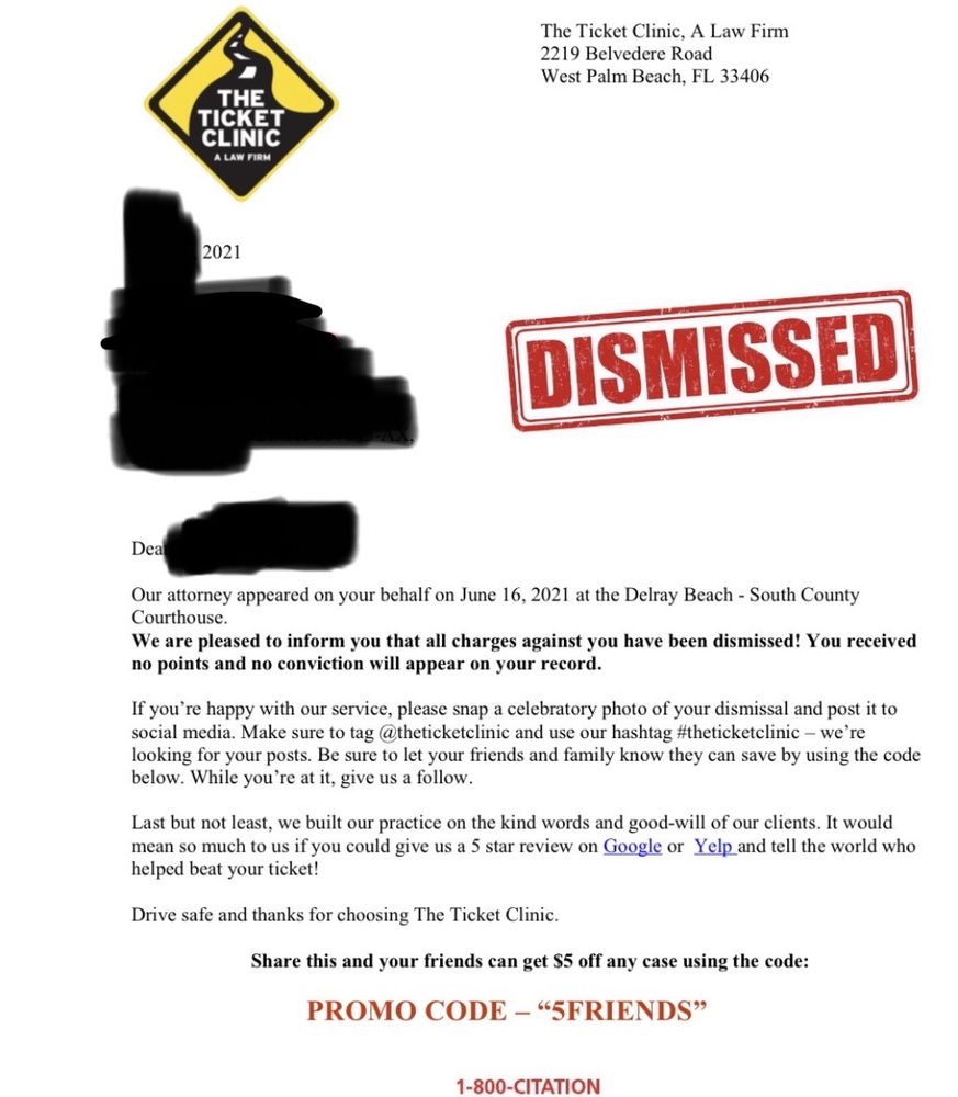 THE TICKET CLINIC - 55 Reviews - 2219 Belvedere Rd, West Palm Beach ...