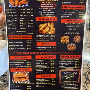 THE WING BOSS - Updated August 2025 - 158 Photos & 143 Reviews - 7820 ...