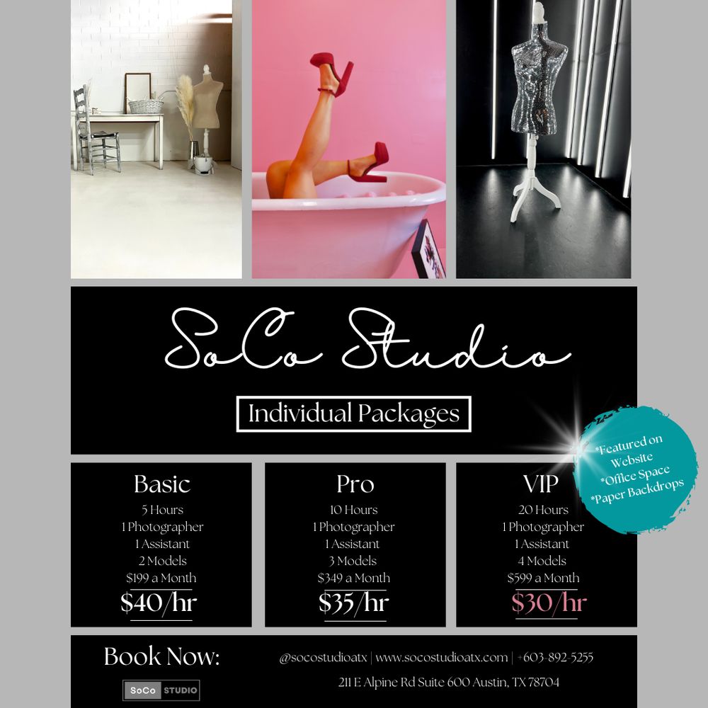 SOCO STUDIO - Updated May 2024 - 49 Photos - 211 E Alpine Rd, Austin ...