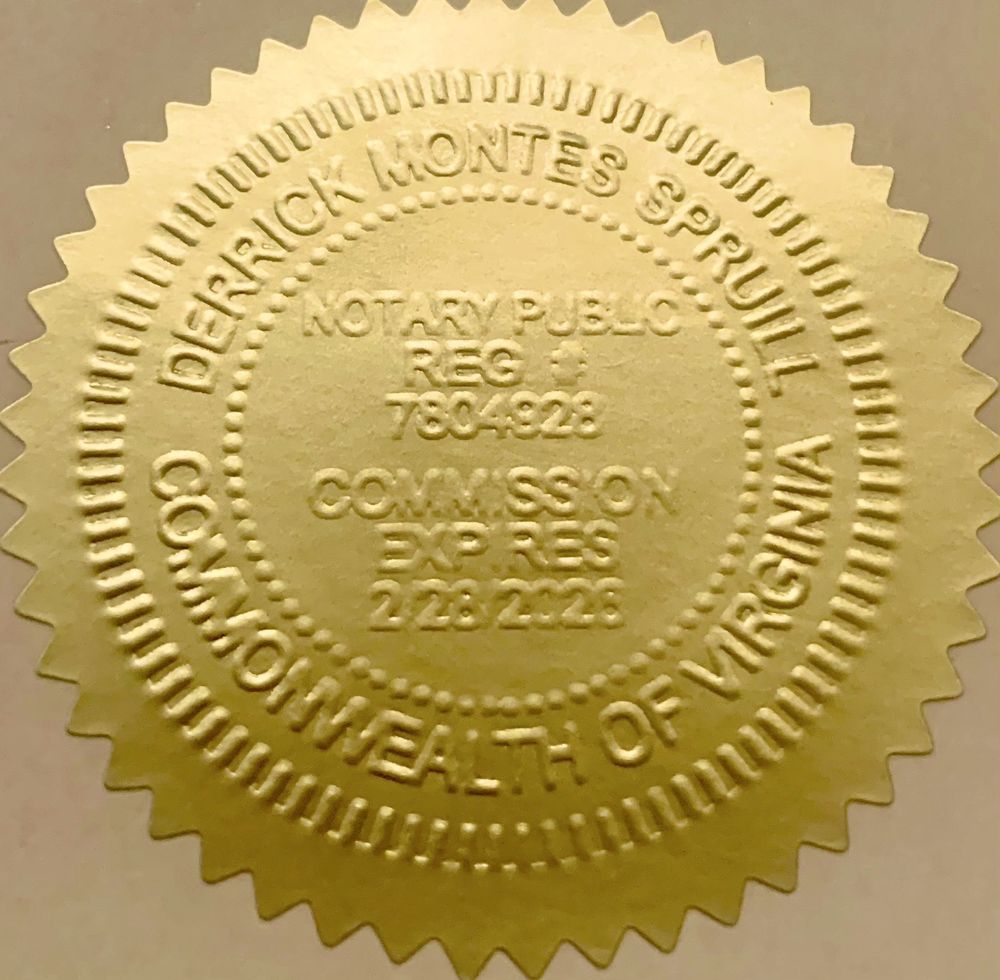 MOBILE NOTARY BY DERRICK SPRUILL - Updated August 2025 - 99 Photos ...