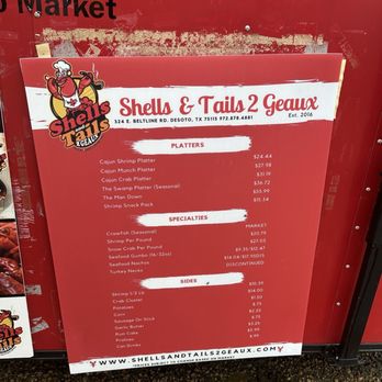 SHELLS AND TAILS 2 GEAUX - Updated October 2025 - 244 Photos & 202 ...