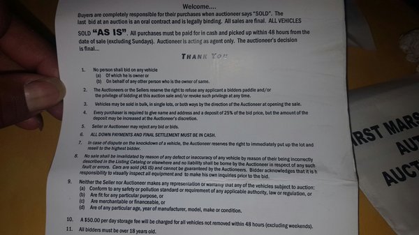 FIRST MARSHALL AUTO AUCTION - Updated January 2026 - 20 Photos & 67 ...