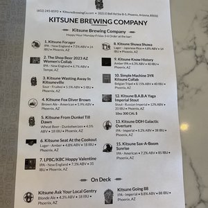 KITSUNE BREWING - 12 Photos & 17 Reviews - 3321 E Bell Rd, Phoenix ...