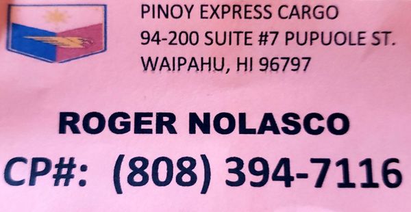 PINOY EXPRESS CARGO - Updated October 2025 - 13 Photos - 94-200 Pupuole ...