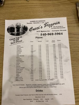 CUCCI PIZZERIA - Updated January 2025 - 36 Photos & 79 Reviews - 566 E ...
