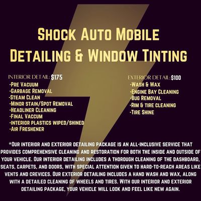 SHOCK AUTO MOBILE DETAILING - Updated September 2025 - 17 Photos - Blaine, Minnesota - Auto ...