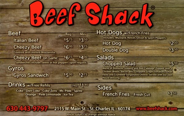 BEEF SHACK - CLOSED - 59 Photos & 228 Reviews - Fast Food - 2115 W Main ...