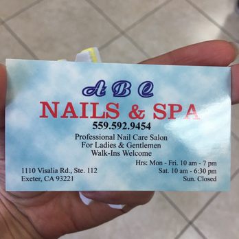 ABC NAILS & SPA - Updated October 2025 - 12 Reviews - 1110 W Visalia Rd ...