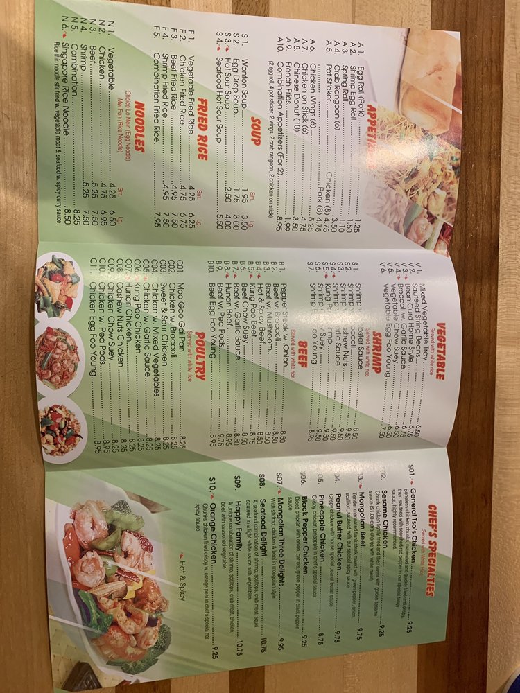 Asian express menu store
