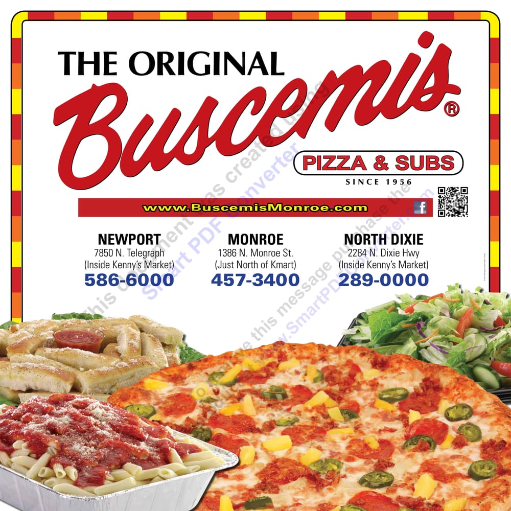 BUSCEMI’S PIZZA & SUBS - Updated December 2025 - 15 Photos & 33 Reviews ...