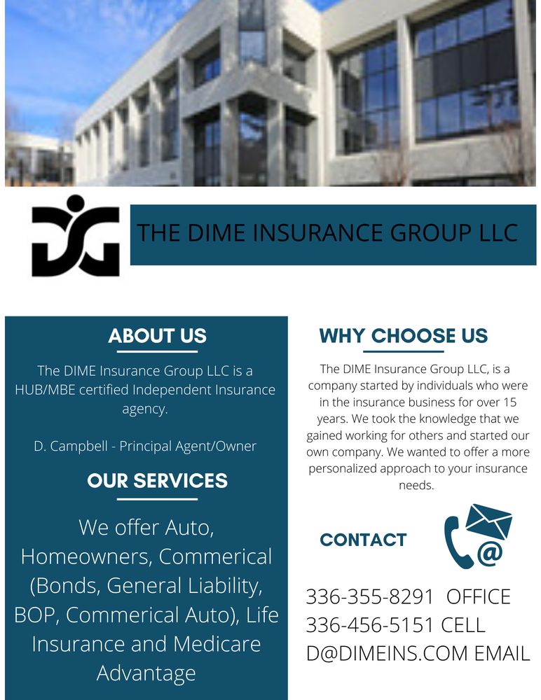 THE DIME INSURANCE GROUP - Updated August 2025 - Request a Quote - 3 ...