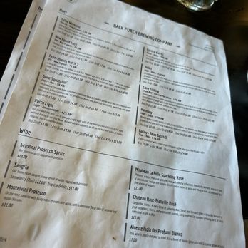 BACK PORCH BREWING - Updated January 2026 - 38 Photos & 35 Reviews ...