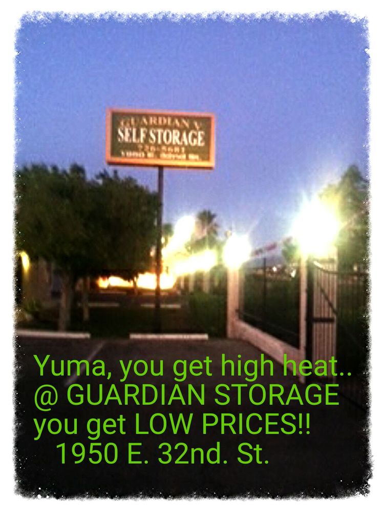 GUARDIAN SELF STORAGE - Updated August 2025 - 1950 E 32nd St, Yuma ...