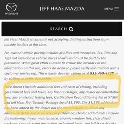 JEFF HAAS MAZDA - 24 Photos & 140 Reviews - 16711 Katy Fwy, Houston ...