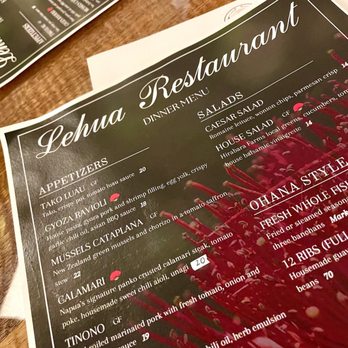 LEHUA RESTAURANT - Updated July 2025 - 192 Photos & 78 Reviews - 600 ...