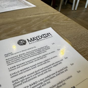 MAYDOON - Updated August 2025 - 1149 Photos & 755 Reviews - 1501 16th ...