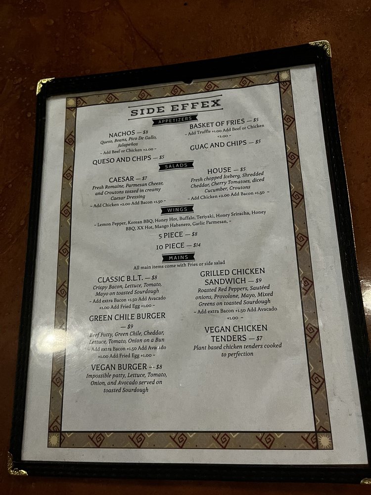 SIDE EFFEX - Updated September 2025 - 17 Photos & 16 Reviews - 420 ...