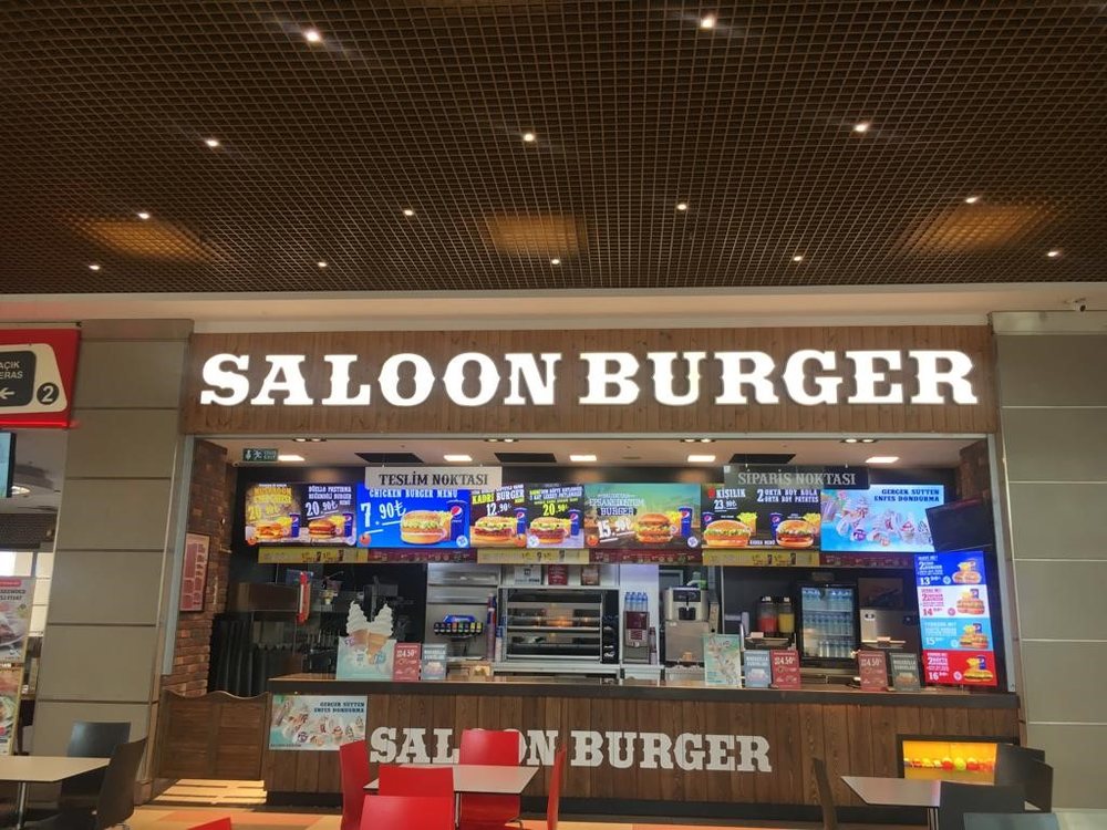SALOON BURGER - Küçükbakkalköy Mah. Dudullu Yolu, İstanbul, Turkey ...
