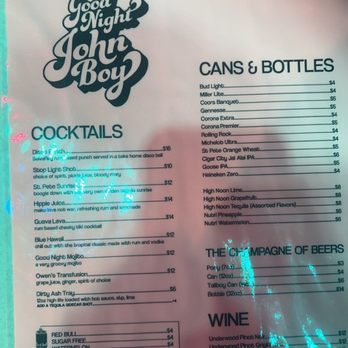 GOODNIGHT JOHN BOY - Updated December 2024 - 62 Photos & 59 Reviews ...