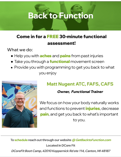 BACK TO FUNCTION - Updated January 2025 - 42010 Koppernick Rd, Canton ...