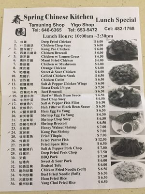 SPRING CHINESE KITCHEN LI - Updated December 2025 - 15 Photos & 14 ...