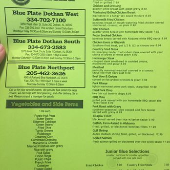 THE BLUE PLATE - SOUTH - Updated November 2024 - 79 Photos & 164 ...