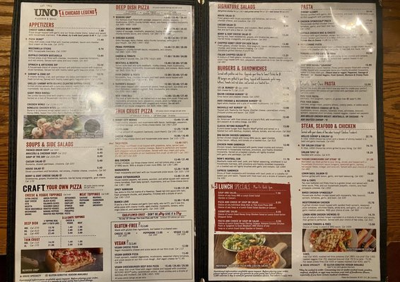 UNO PIZZERIA & GRILL - Updated November 2025 - 207 Photos & 167 Reviews ...