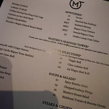 MASTRO’S STEAKHOUSE - Updated May 2025 - 1047 Photos & 1066 Reviews ...