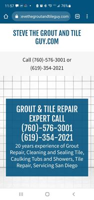 STEVE THE GROUT GUY - 38 Photos & 73 Reviews - San Juan Capistrano ...
