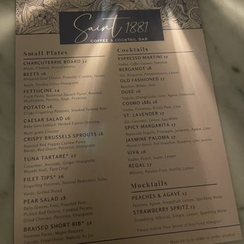 SAINT 1881 COFFEE & COCKTAIL BAR - Updated June 2024 - 119 Photos & 72 ...