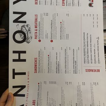 ANTHONY’S COAL FIRED PIZZA & WINGS - Updated August 2025 - 241 Photos ...