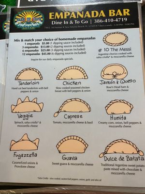 EMPANADA BAR - Updated December 2025 - 749 E 3rd Ave, New Smyrna Beach ...