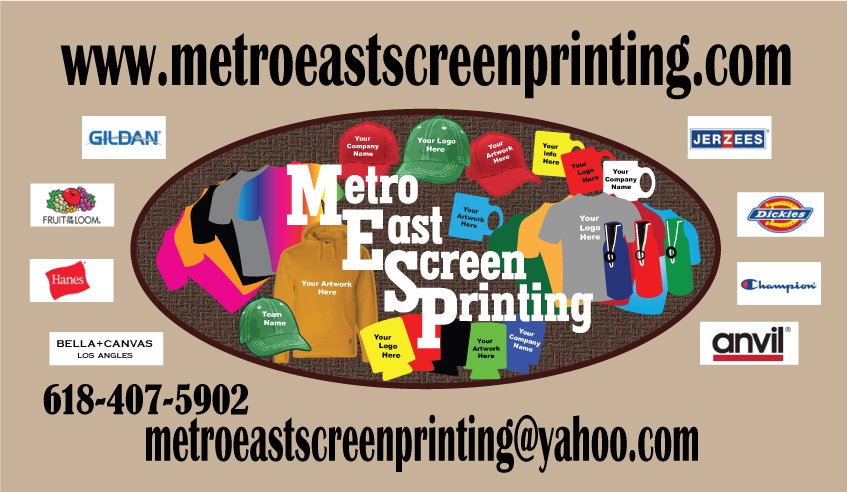METRO EAST SCREEN PRINTIN - 1607 Eiler Rd, Belleville, Illinois - Screen Printing/T-Shirt ...