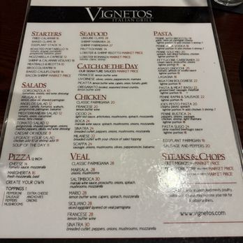VIGNETOS ITALIAN GRILL - Updated July 2025 - 553 Photos & 388 Reviews ...