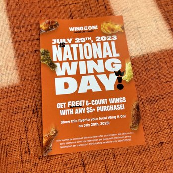 WING IT ON! - Updated December 2025 - 176 Photos & 141 Reviews - 516 ...