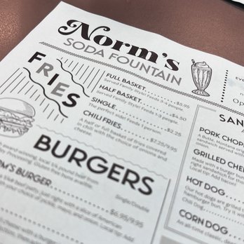 NORM’S SODA FOUNTAIN - Updated November 2024 - 87 Photos & 132 Reviews ...