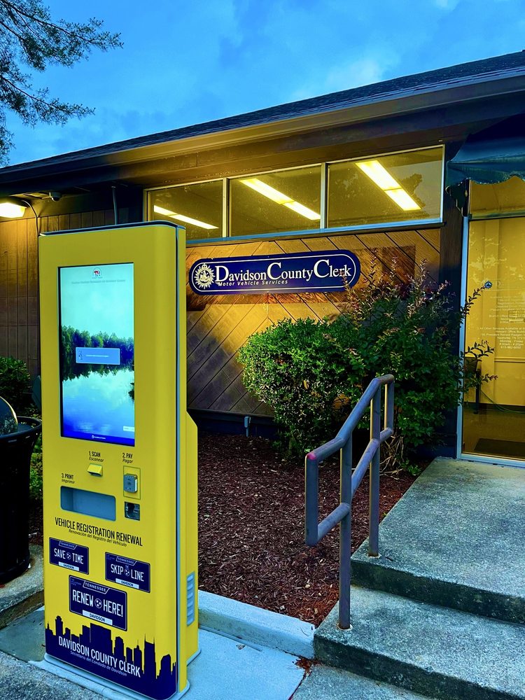 DAVIDSON COUNTY CLERK VEHICLE - Updated August 2025 - 501 Heritage Dr ...