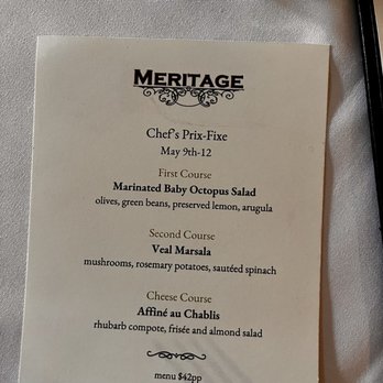 MERITAGE - Updated November 2024 - 566 Photos & 493 Reviews - 410 St ...