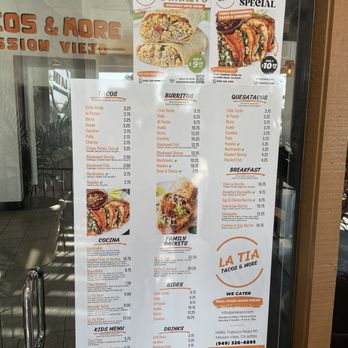 LA TÍA TACOS & MORE - Updated December 2024 - 90 Photos & 91 Reviews ...