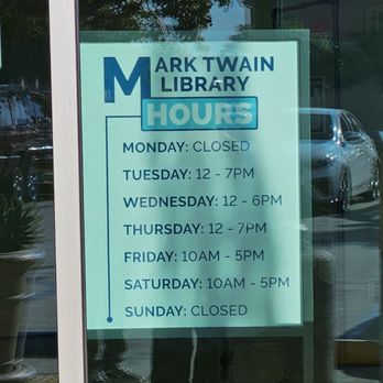 MARK TWAIN NEIGHBORHOOD LIBRARY - Updated October 2025 - 18 Photos & 24 ...