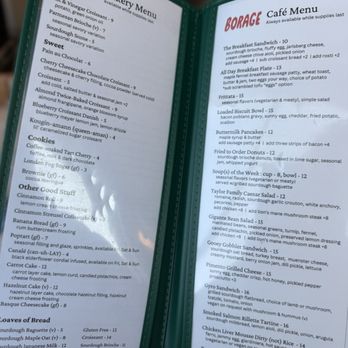 BORAGE - Updated August 2025 - 560 Photos & 154 Reviews - 1609 N ...