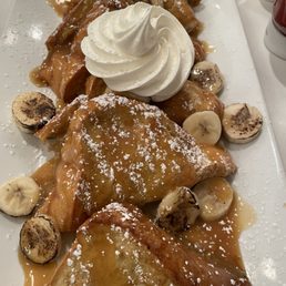 Bruled Banana French Toast