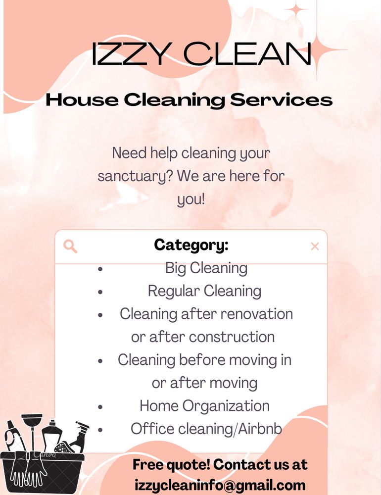 IZZY CLEAN - Updated July 2024 - Longueuil, Quebec, Canada - Home Cleaning - Phone Number - Yelp