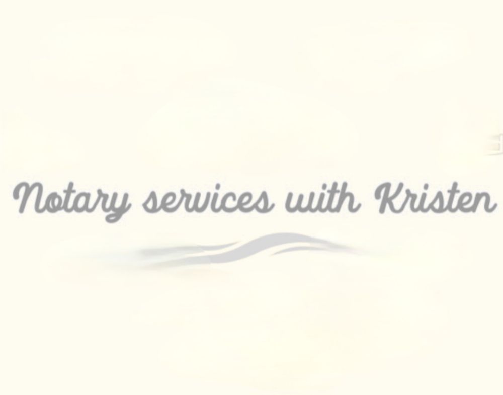 NOTARY SERVICES WITH KRISTEN - Request Consultation - Phoenix, Arizona ...
