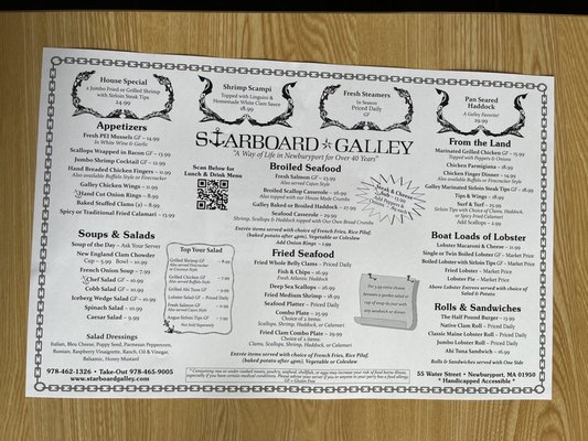 STARBOARD GALLEY RESTAURANT - Updated August 2024 - 62 Photos & 161 ...
