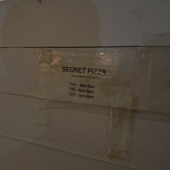 SECRET PIZZA - TEMP. CLOSED - Updated January 2025 - 105 Photos & 62 ...